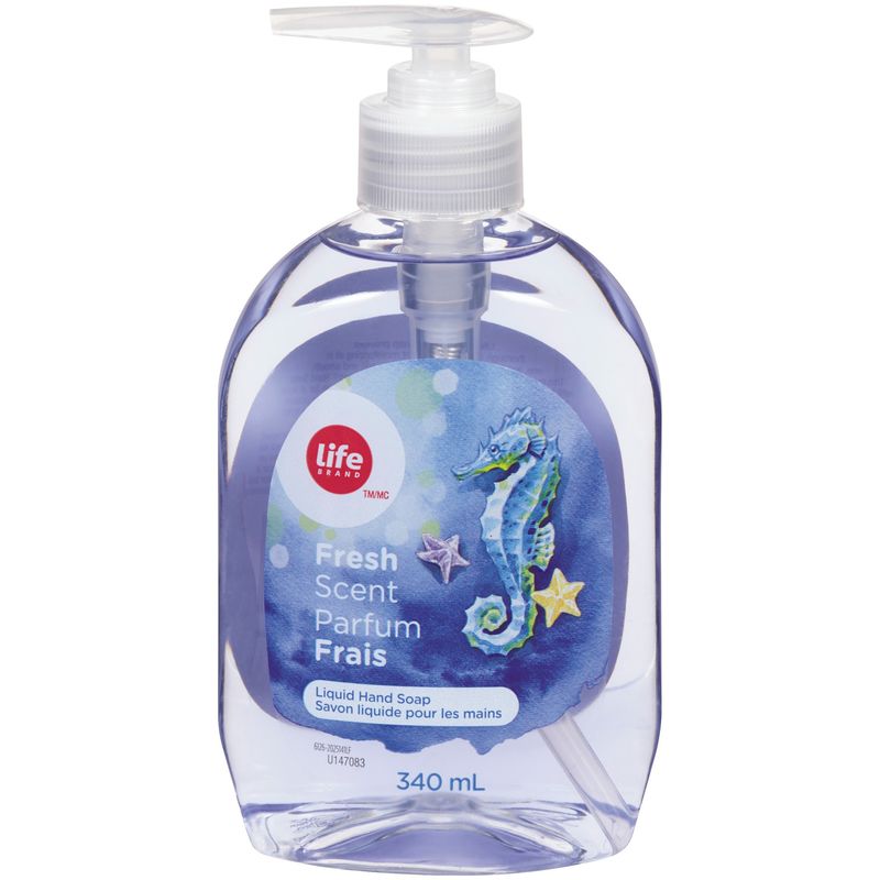 Life Brand Fresh Scent Liquid Hand Soap 340 mL - CTC Health