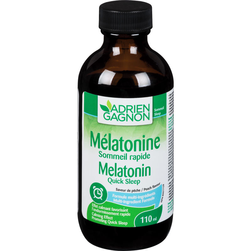 Adrien Gagnon Melatonin Quick Sleep 110 mL - CTC Health