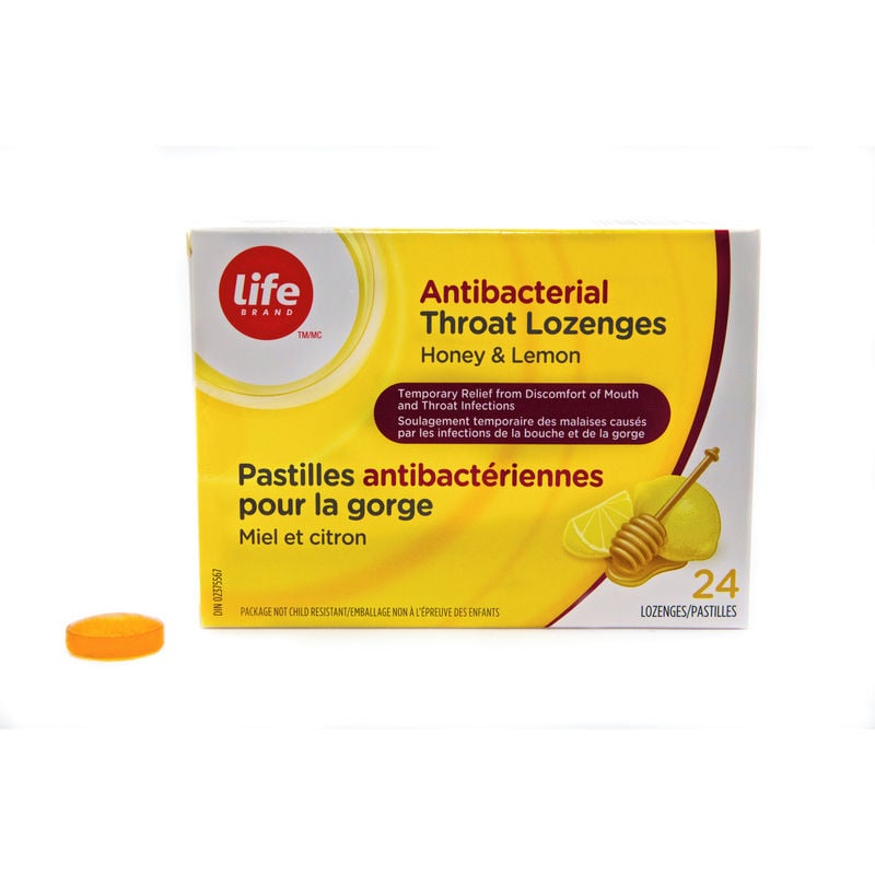 Life Brand Antibacterial Throat Lozenge - CTC Health