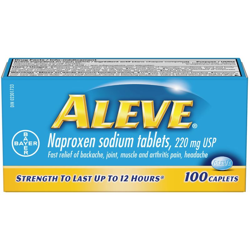 ALEVE Pain Relief, Clinically Proven, Fast-Acting, Long-Lasting ...