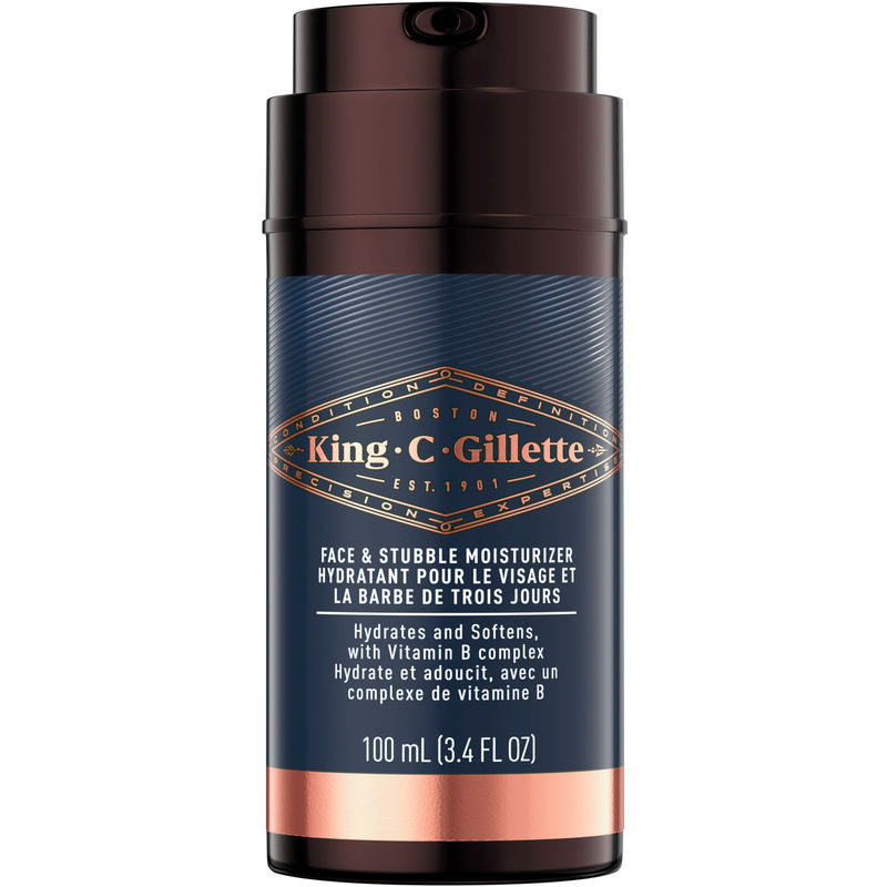King C. Gillette Face & Stubble Moisturizer - CTC Health