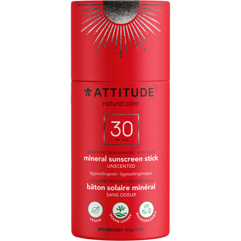 Attitude Sunscreen Stick - SPF 30 - CTC Health