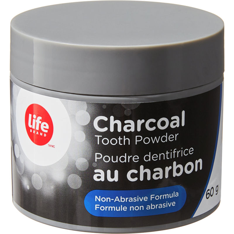 Life Brand Charcoal Tooth Powder 60 G - CTC Health