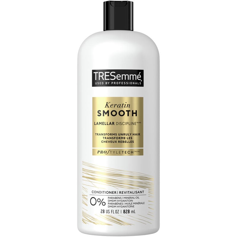 TRESemme Keratin Smooth Conditioner for Frizzy Hair with Pro Style ...