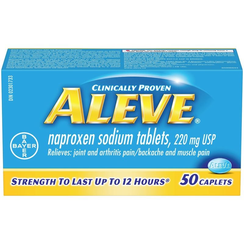 ALEVE Pain Relief, Clinically Proven, Fast-Acting, Long-Lasting ...