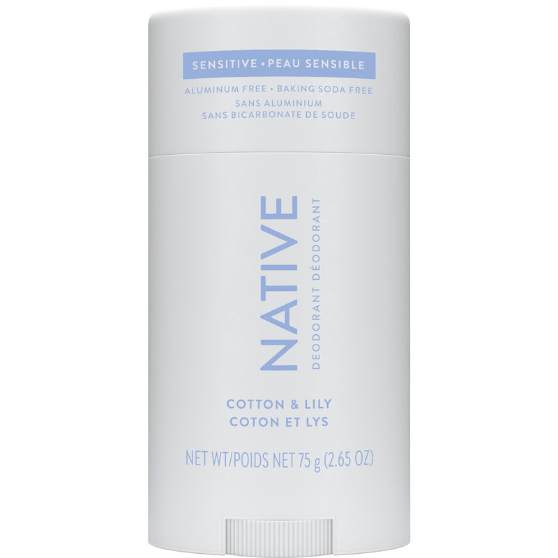Native Deodorant Cotton & Lily Sensitive 75g - CTC Health