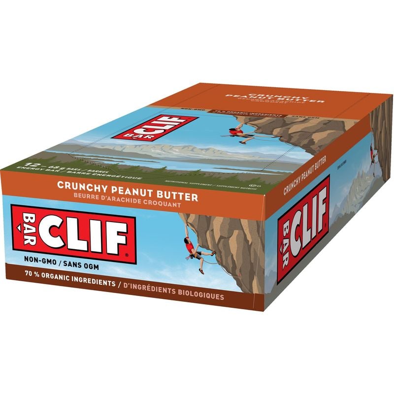 CLIF BAR - Energy Bars - Crunchy Peanut Butter - (68 Gram Protein Bars ...