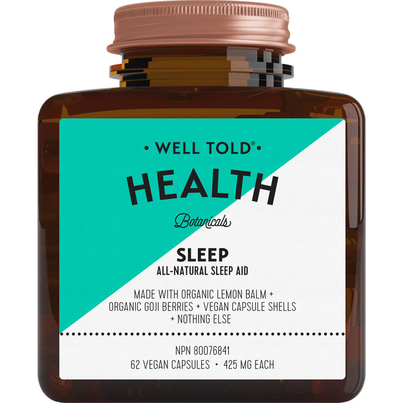 Well Told Health Natural Sleep Aid 62 Capsules - CTC Health