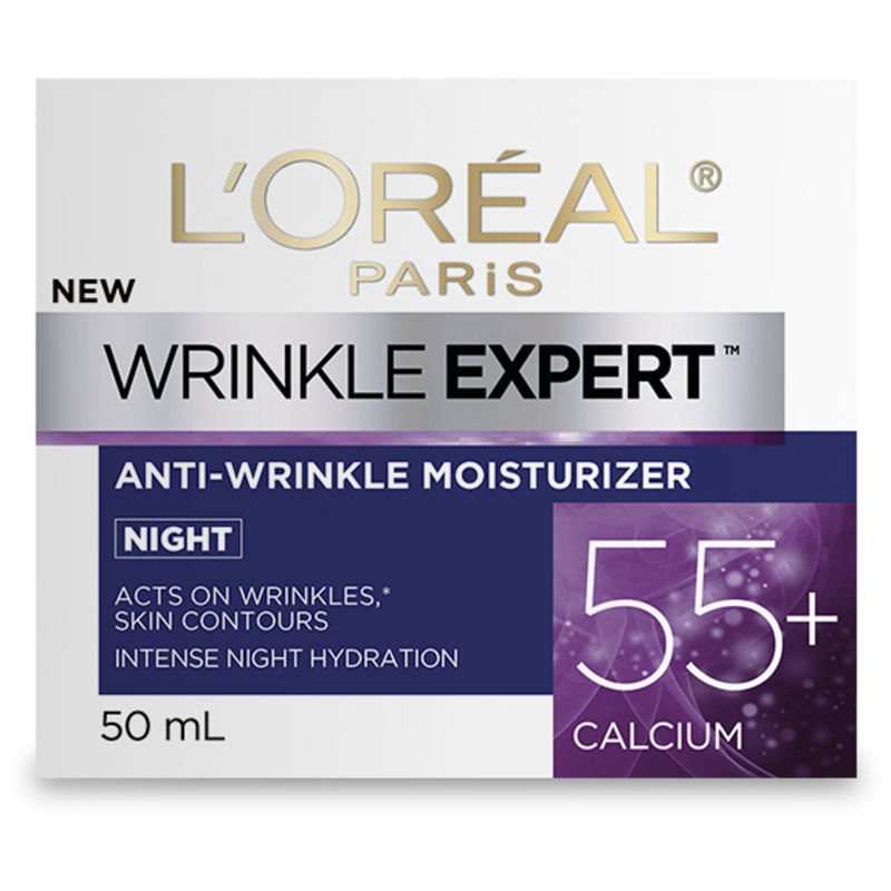 L’Oreal Paris Wrinkle Expert 55+ Night Cream with Calcium 50 mL - CTC ...