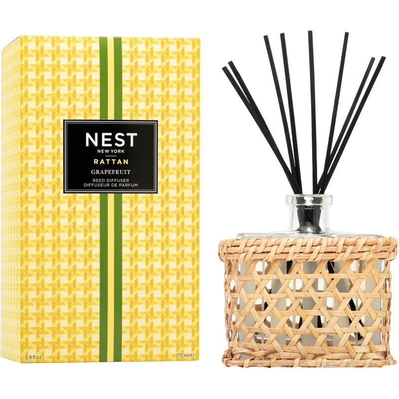 NEST Fragrances Rattan Grapefruit Reed Diffuser 175 mL - CTC Health