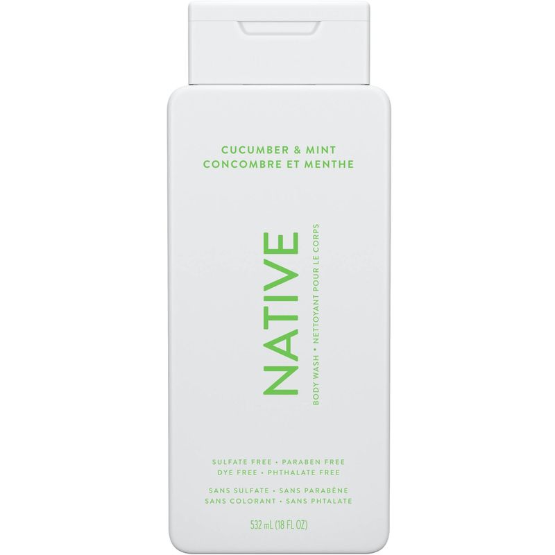 Native Body Wash Cucumber & Mint - 510g - CTC Health