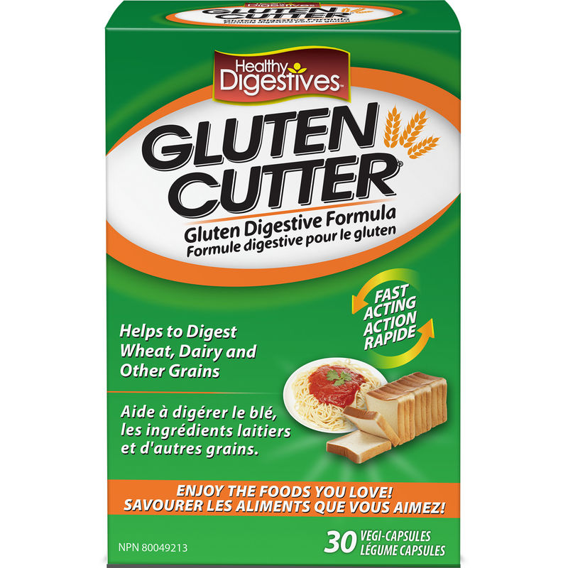 Gluten Cutter Digestive Formula 30 Capsules - CTC Health