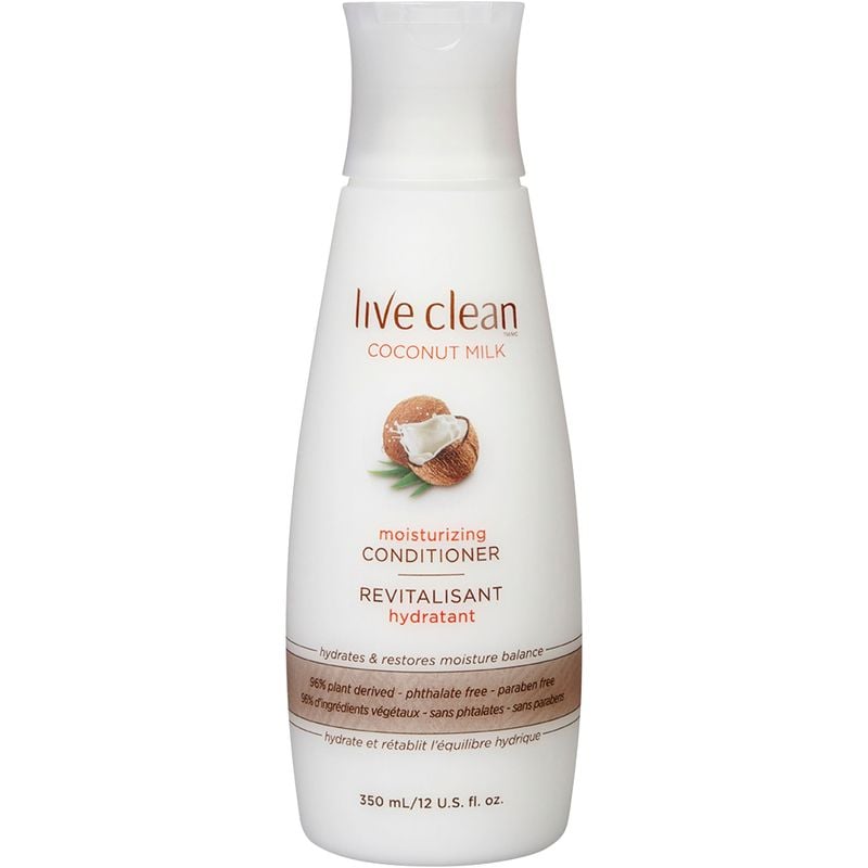 Live Clean Coconut Milk Moisturizing Conditioner 350 mL - CTC Health
