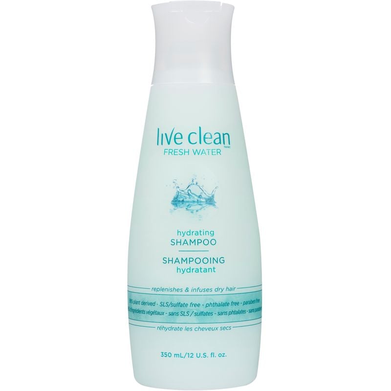 Live Clean Fresh Water Hydrating Shampoo 350 mL - CTC Health