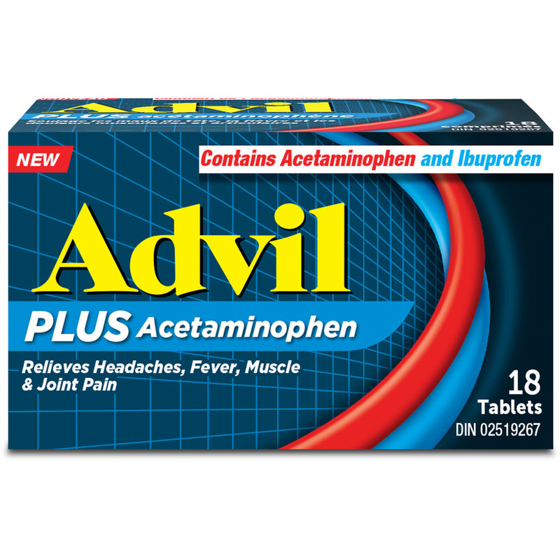 Advil Plus Acetaminophen Tablets - Fast & Effective Pain Relief - CTC ...