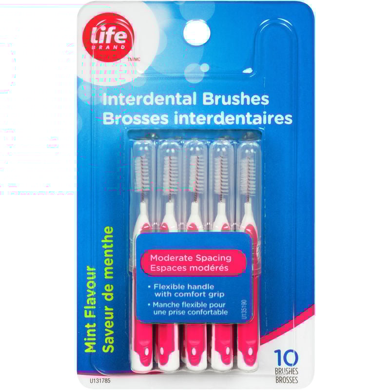 Life Brand LB INTERDENTAL PICKS MODERATE 10 EA - CTC Health