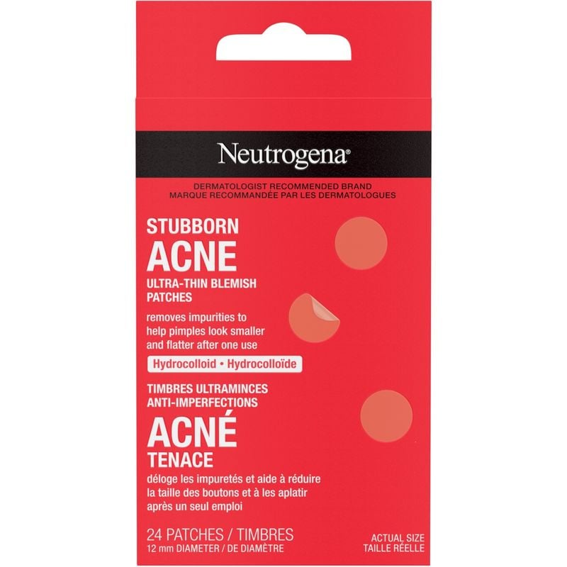 Neutrogena Stubborn Acne Ultra-Thin Blemish Patches - CTC Health