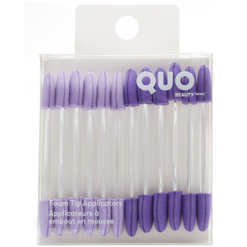 Quo Beauty Foam Tip Applicators - 12 Pieces - CTC Health