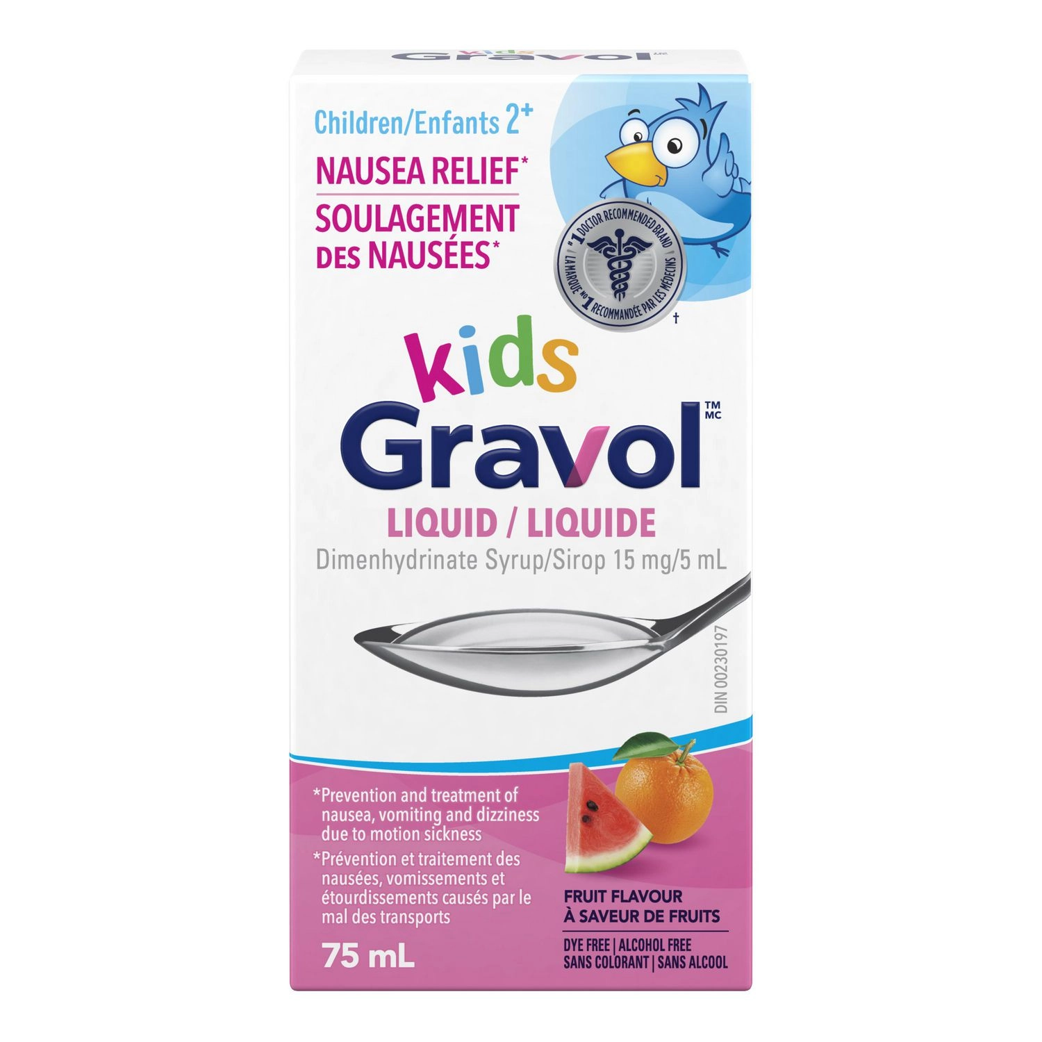 GRAVOL Kids Liquid 75ml 75 mL - CTC Health