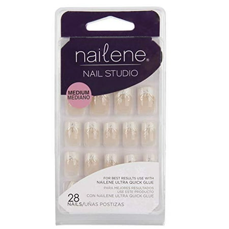Nailene Studio Medium 71286 Sparkle 24 Count - CTC Health