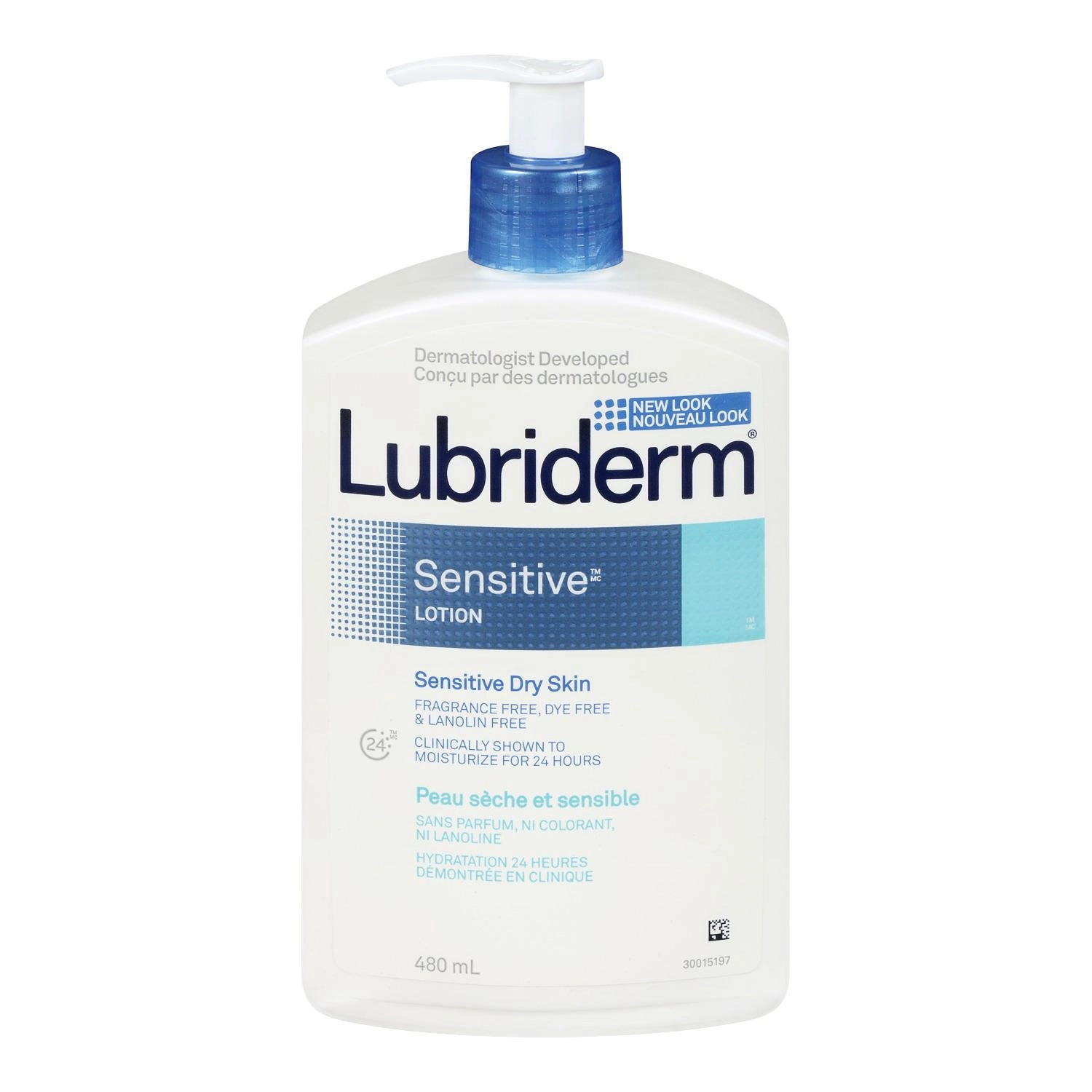 Lubriderm Unscented Body Lotion for Sensitive and Dry Skin 480 mL - CTC ...