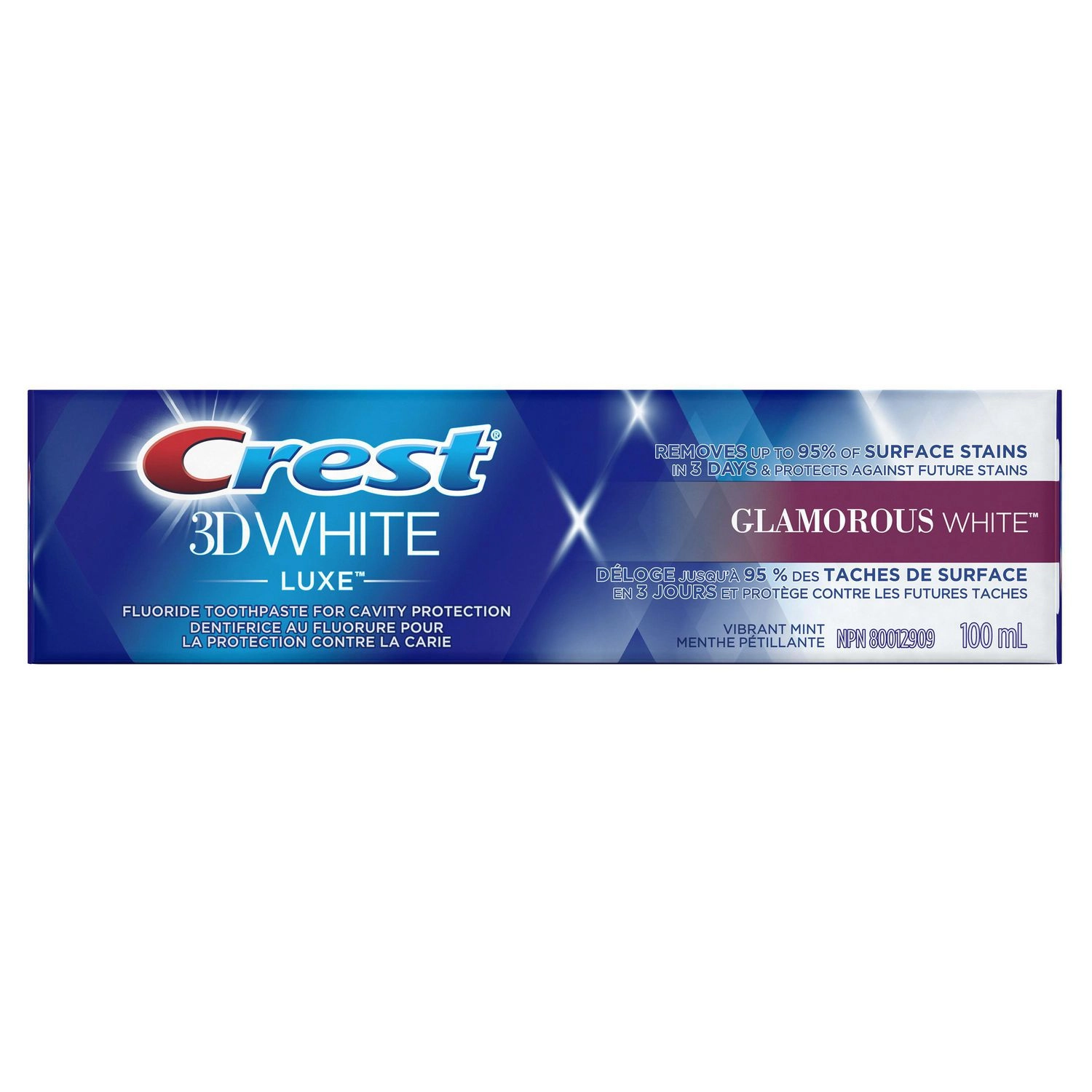 Crest 3D White Luxe Glamorous White Toothpaste 100 mL - CTC Health