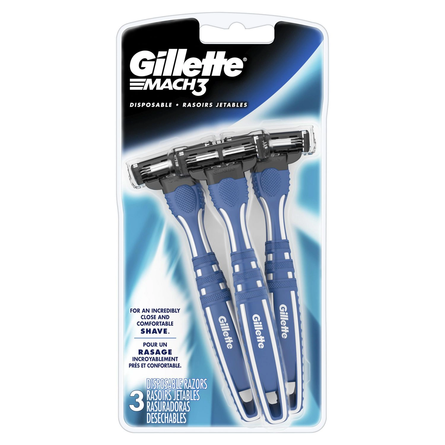 Gillette Mach3 Men’s Disposable Razors - CTC Health