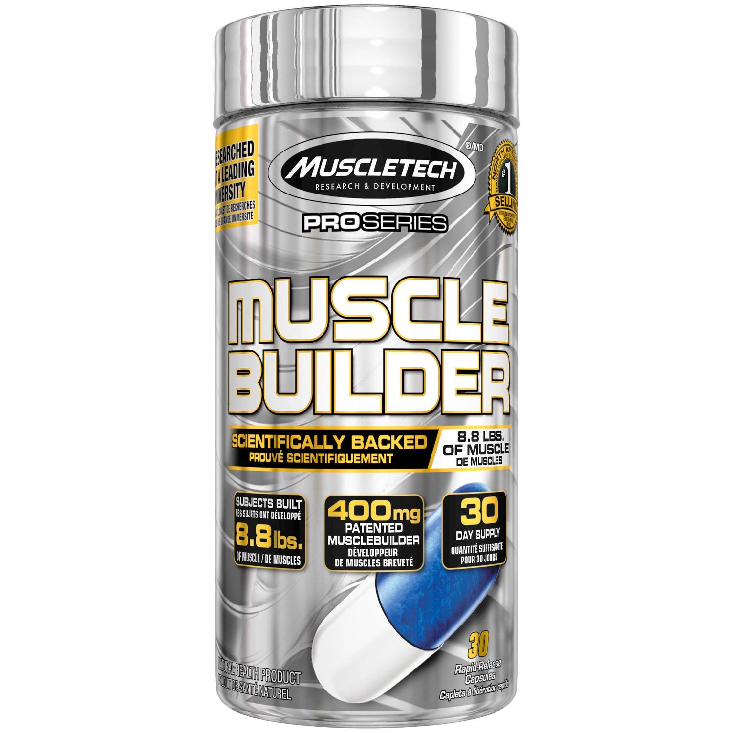 MuscleTech Muscle Builder 30 Capsules - CTC Health