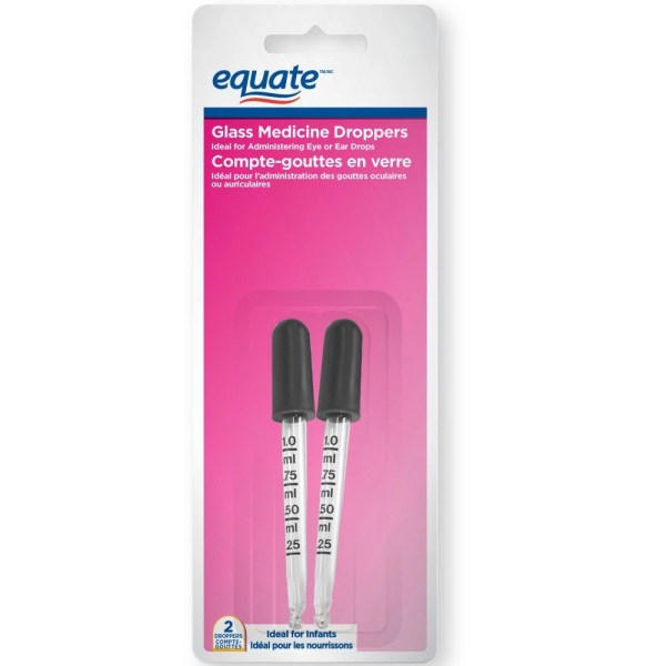 Equate Glass Medicine Droppers - CTC Health