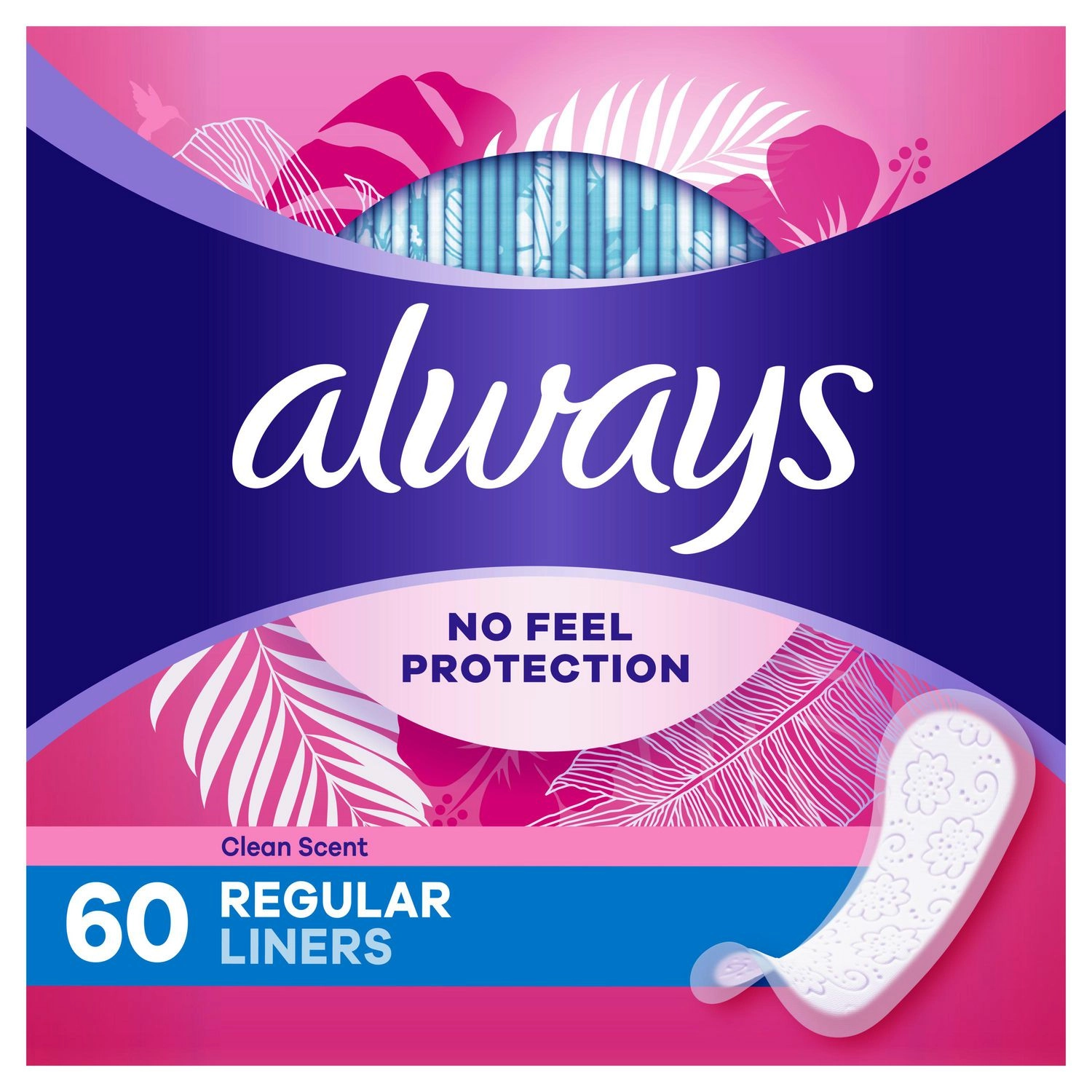 Always Thin No Feel Protection Daily Liners Regular - CTC Health