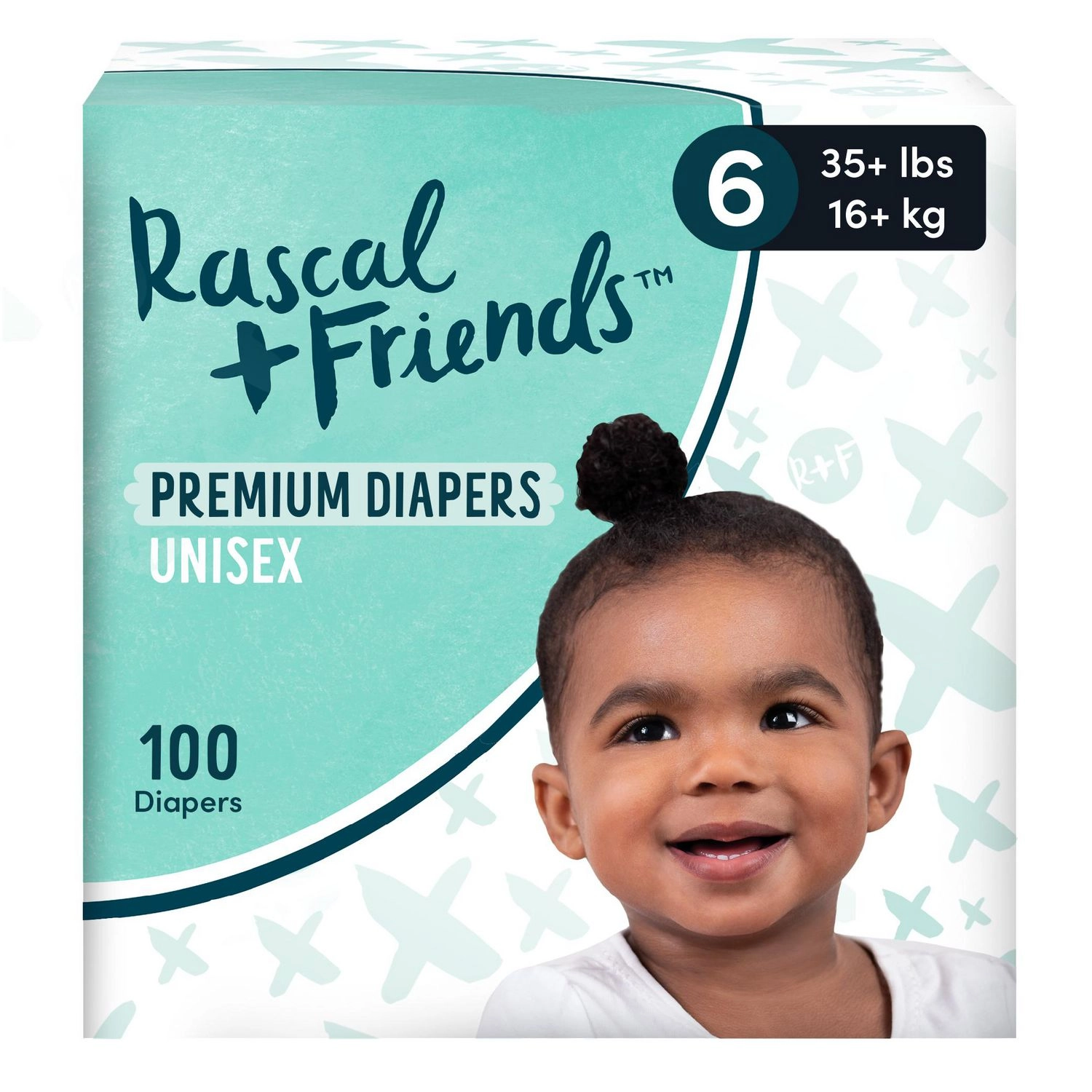 Rascal + Friends Premium Diapers 100 Count - CTC Health