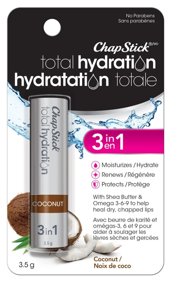 ChapStick Total Hydration Lip Balm (Coconut Flavour, 1 Blister Pack) 3. ...
