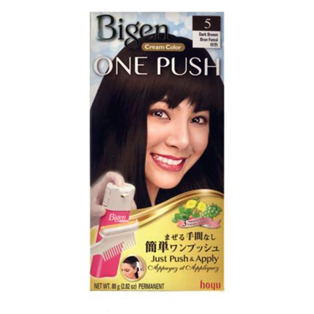 Bigen One Push Cream Color 80 G - CTC Health