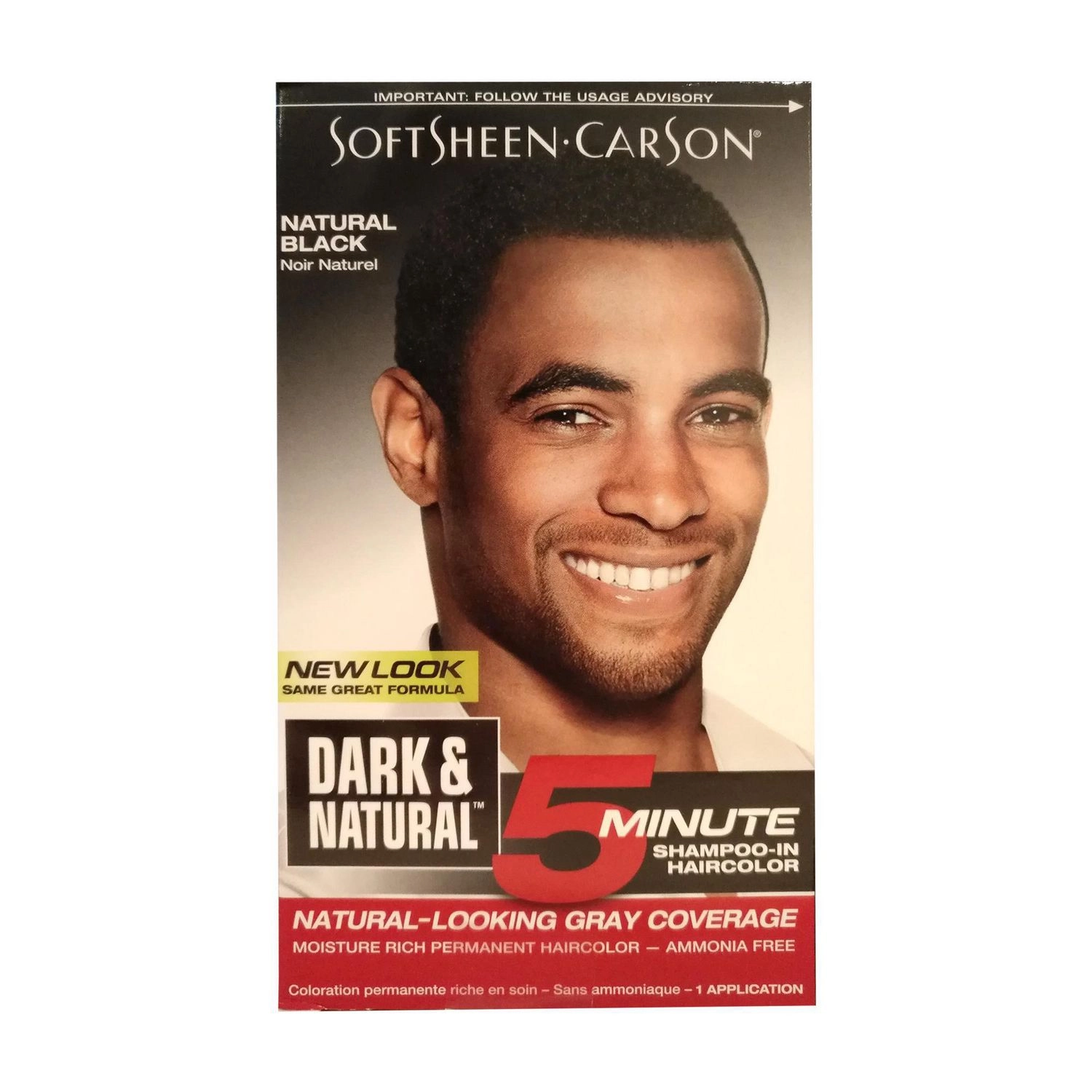 Dark and Natural Men’s 5 Minute Hair Color - CTC Health