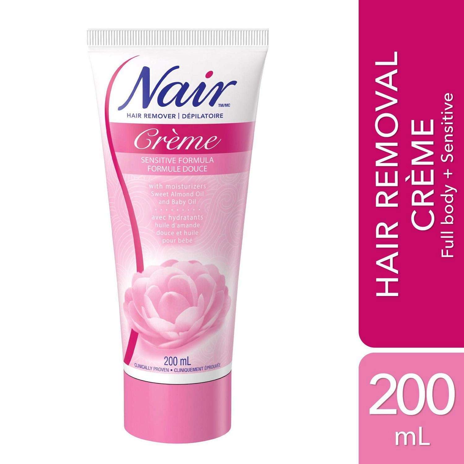 Nair Hair Removal Crème for Sensitive Skin 200 mL - CTC Health