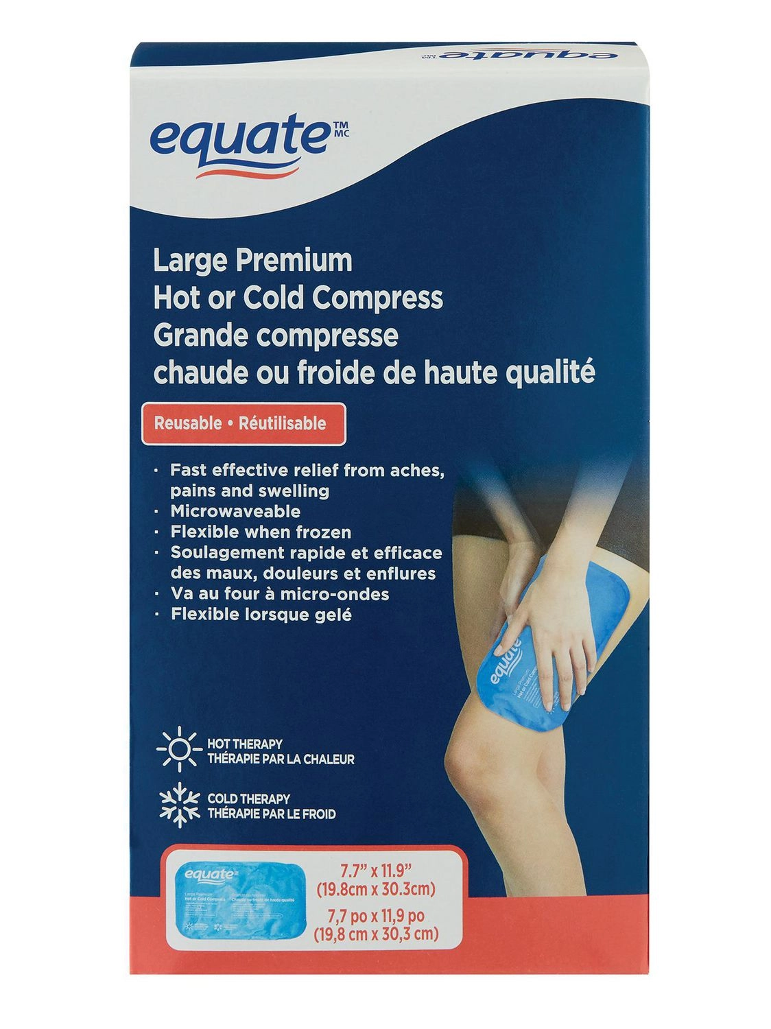 Equate Large Premium Hot or Cold Compress - CTC Health