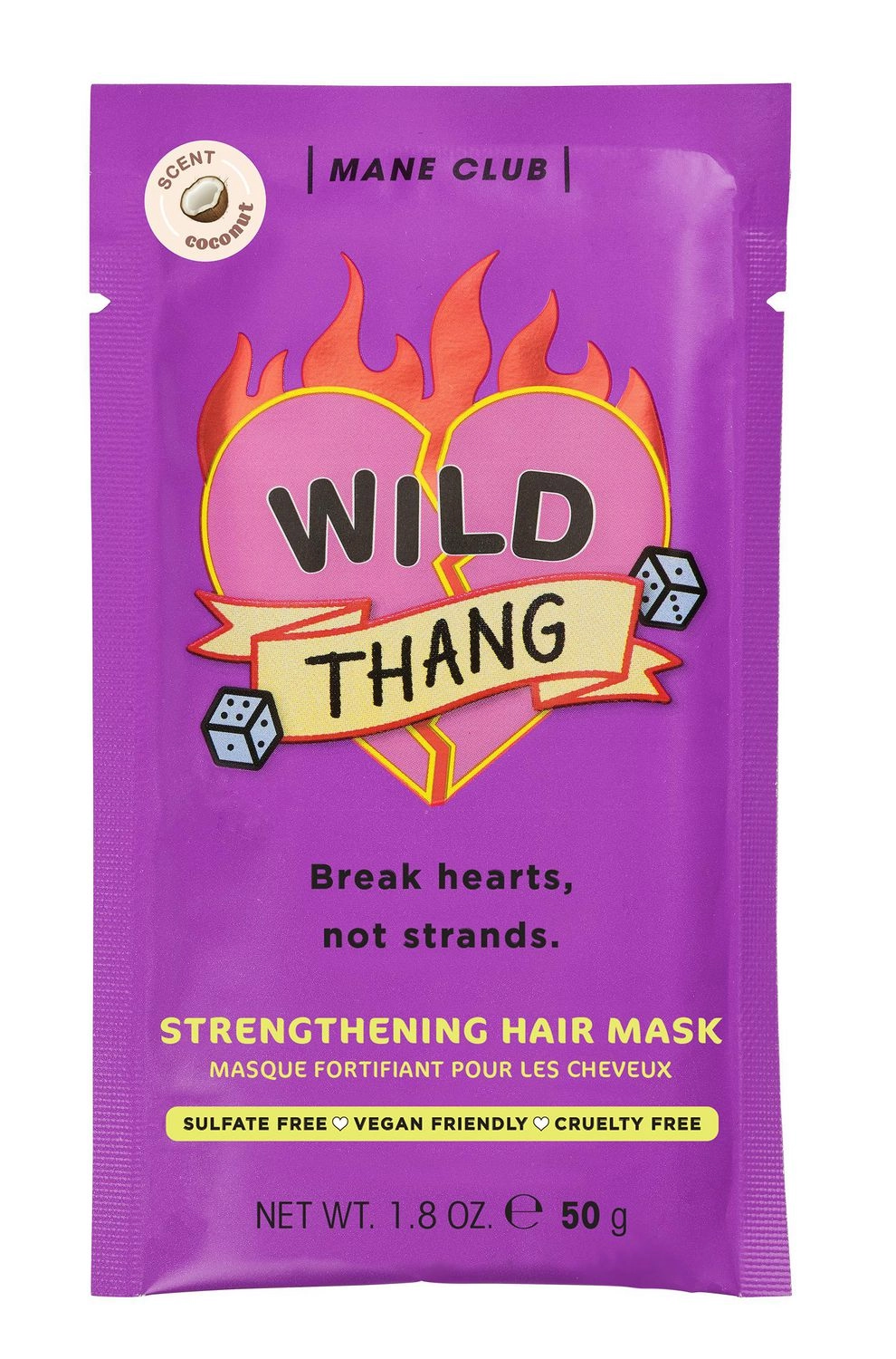 Mane Club Wild Thang Strengthening Hair Mask 50 g - CTC Health