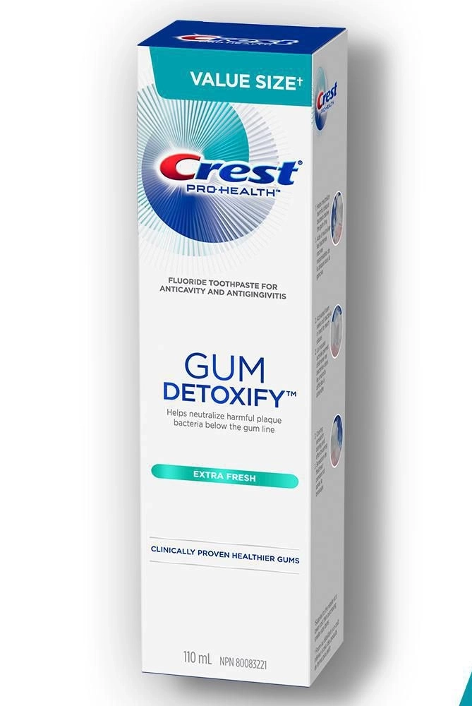 Crest Gum Detoxify Extra Fresh Toothpaste 110 mL - CTC Health