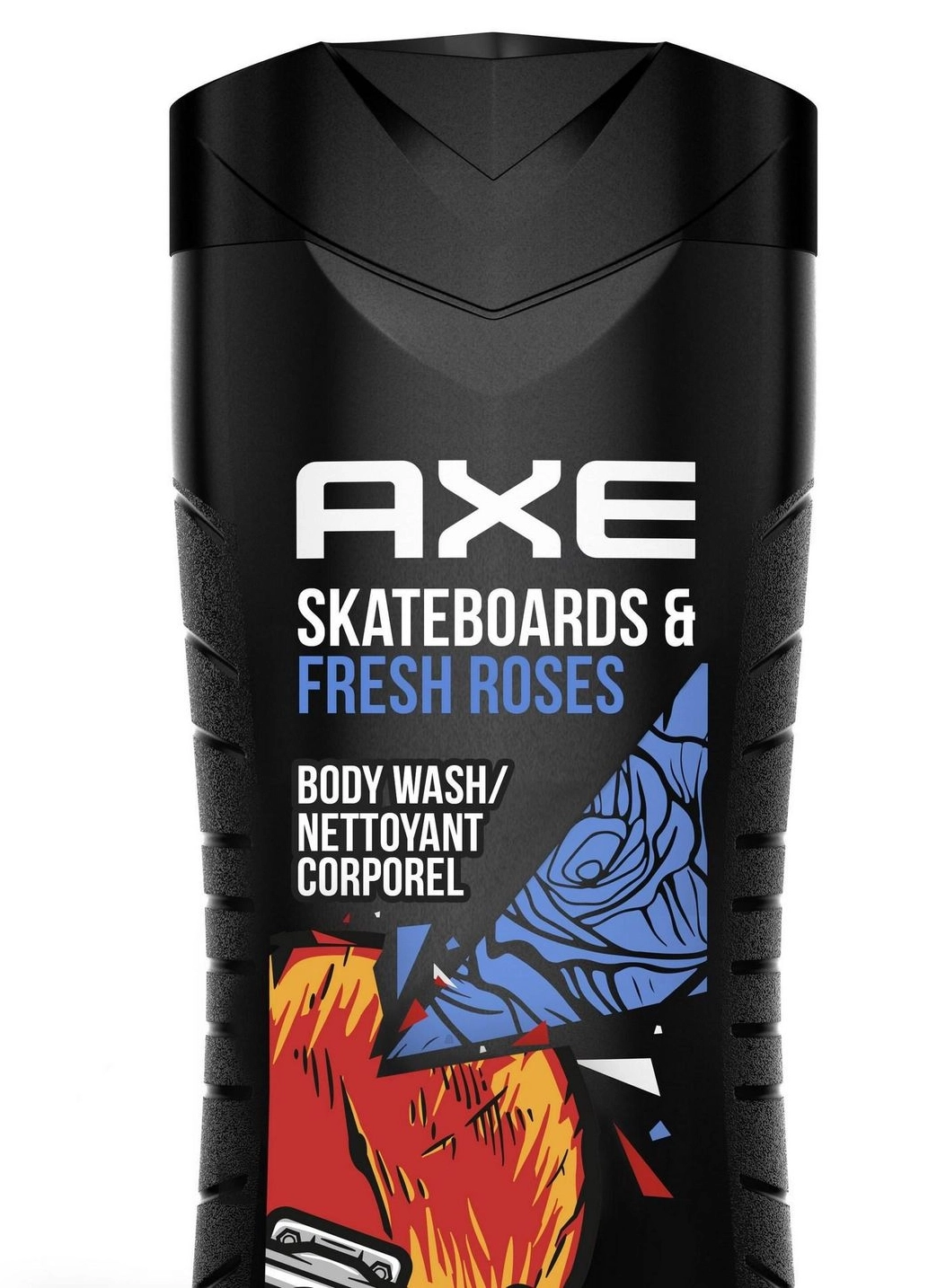 AXE Skateboards & Fresh Roses Body Wash for Men 473ml - CTC Health