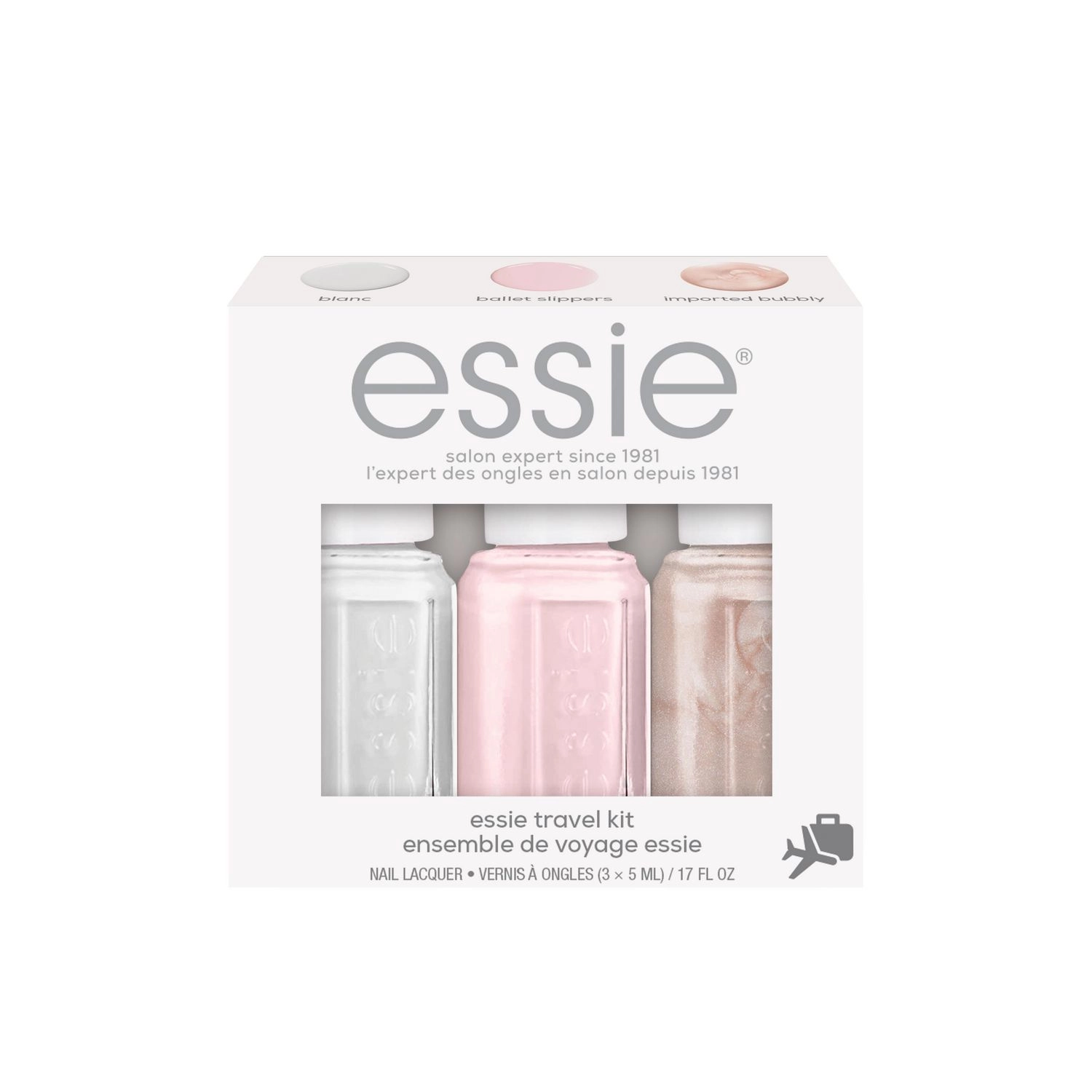 Essie Mini Travel Kit Nail Polish 5 ML - CTC Health
