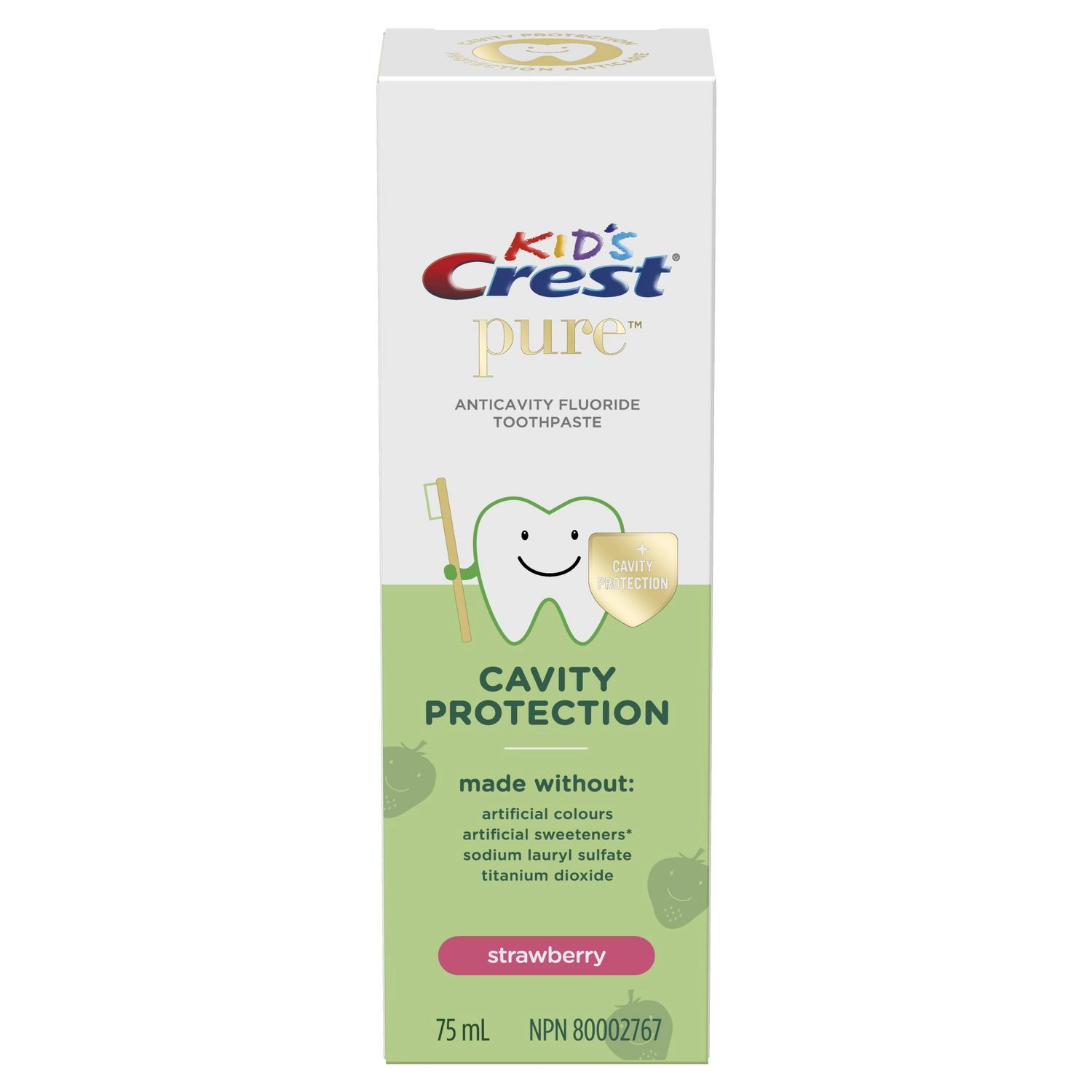 Crest Pure Cavity Protection Kids Toothpaste with Fluoride 75 mL - CTC ...