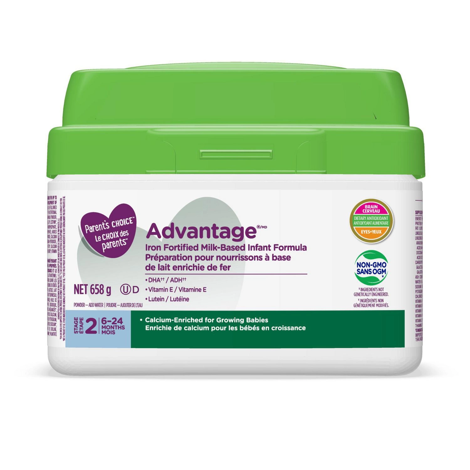 Parent’s Choice Advantage Iron-Fortified Milk-Based Infant Formula 658 ...
