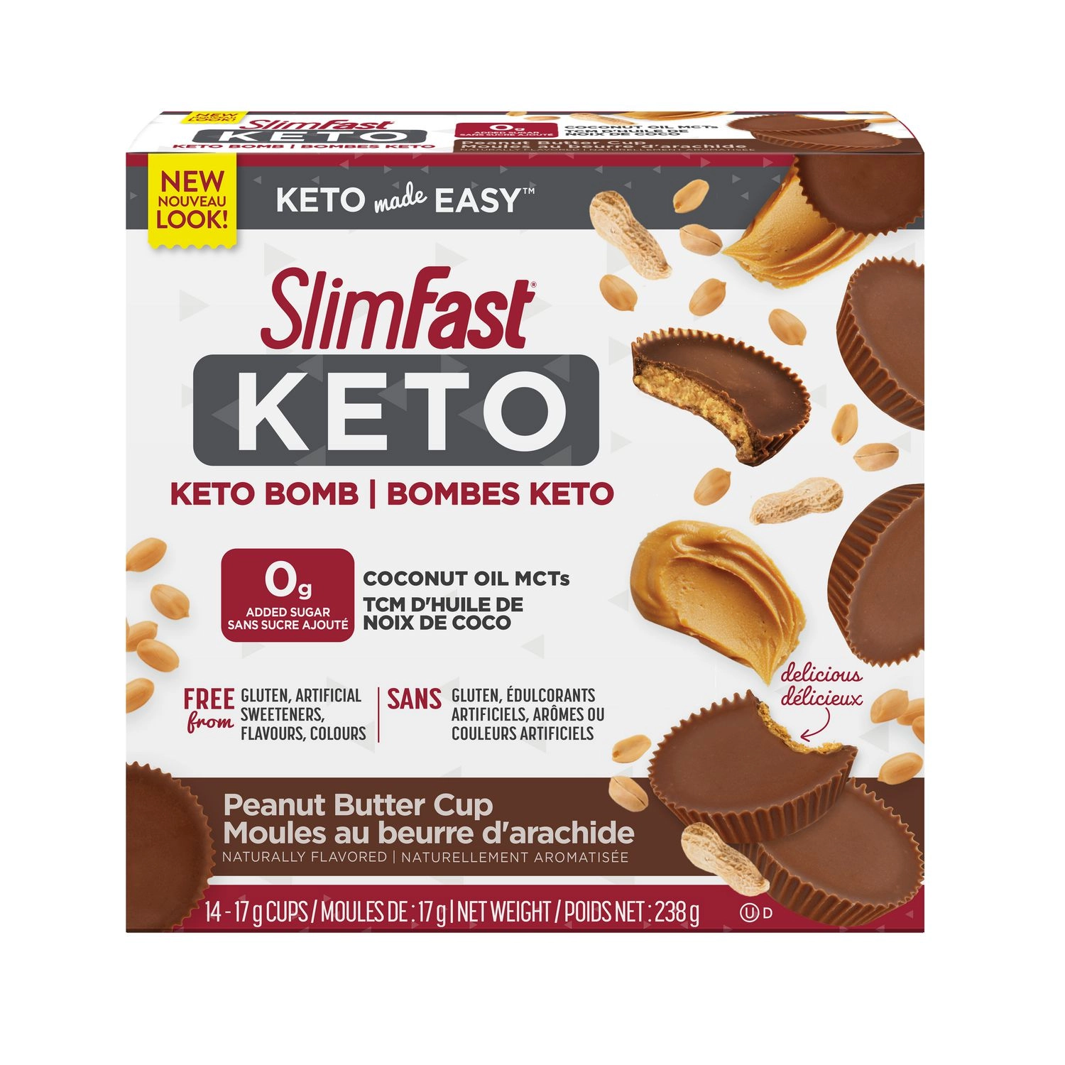 SlimFast Keto Bomb Snacks 238 g - CTC Health
