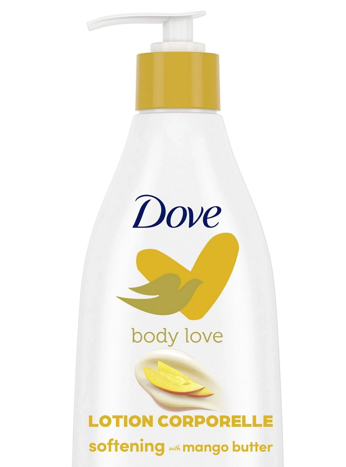 Dove Body Love Softening with Mango Butter Moisturizing Body Lotion ...