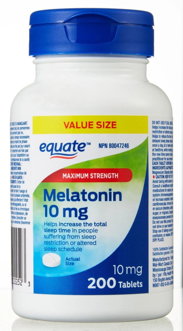 Equate Maximum Strength Melatonin 10 mg - CTC Health