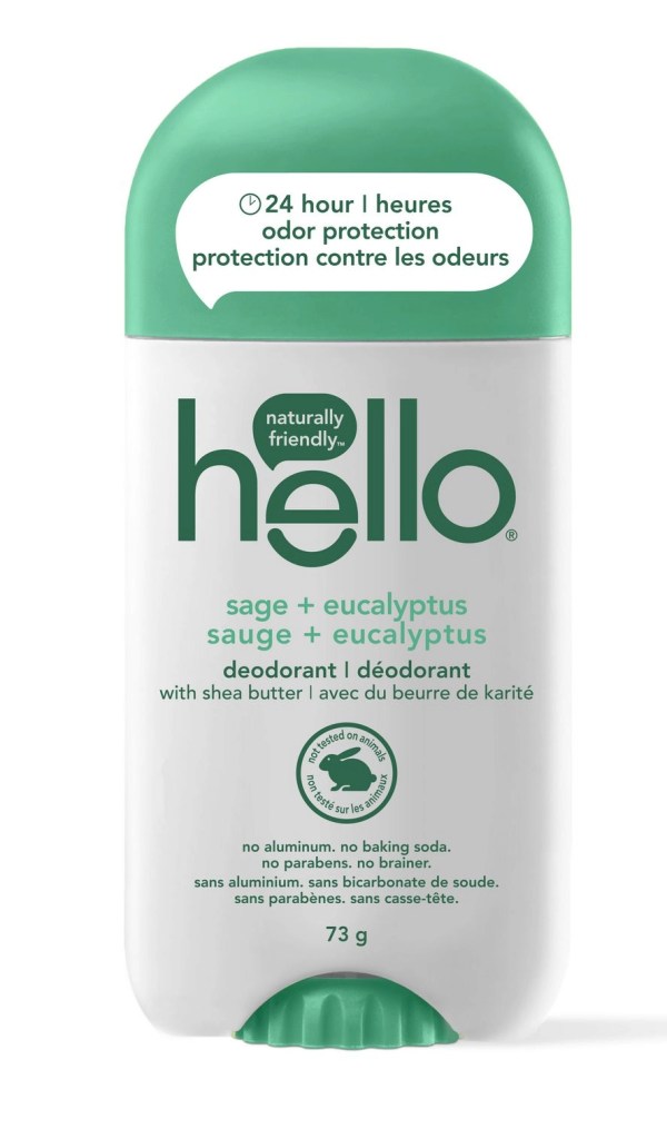 Hello Sage + Eucalyptus Deodorant with Shea Butter 73 g - CTC Health