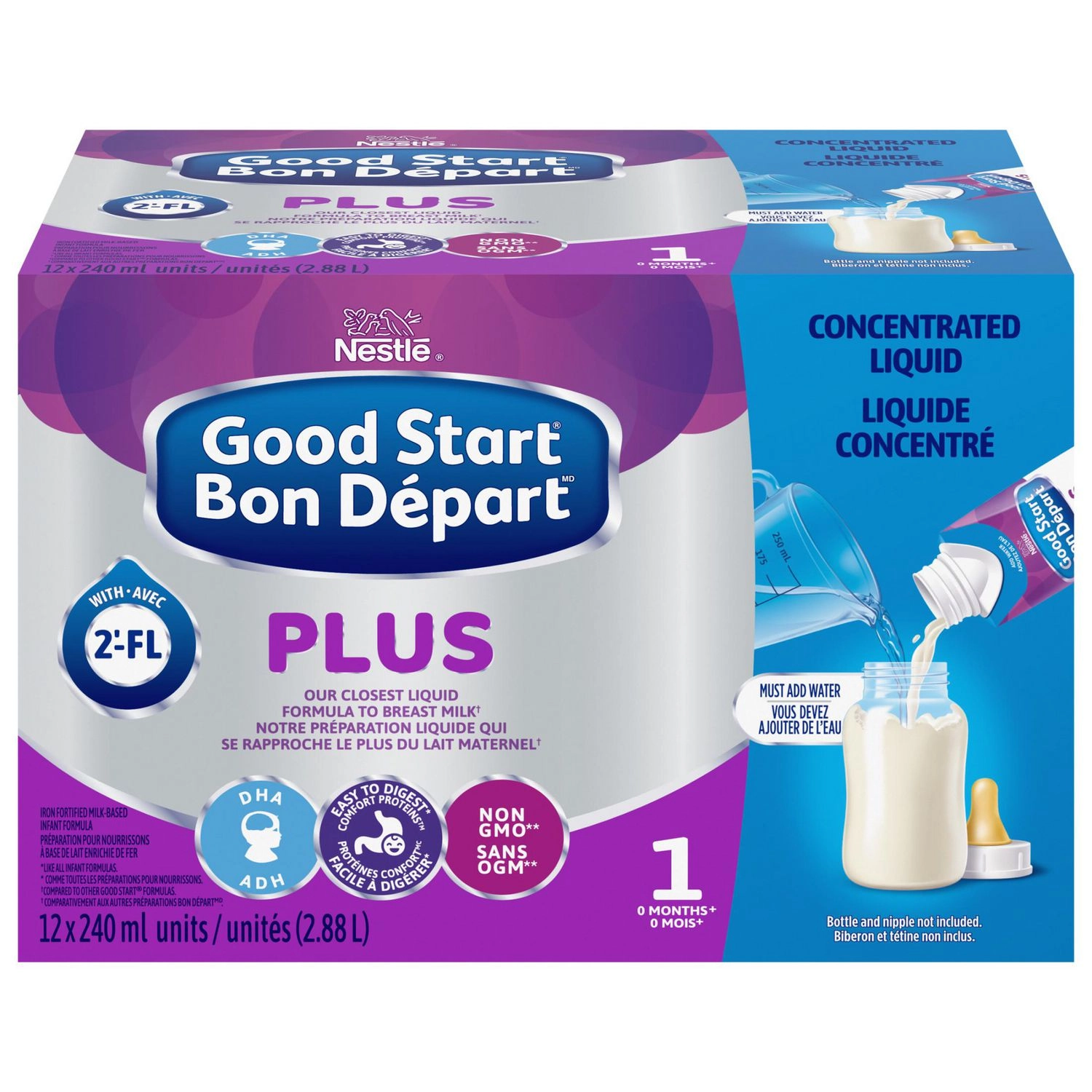 NESTLÉ GOOD START PLUS 1 Baby Concentrate Formula 12×240 ml - CTC Health