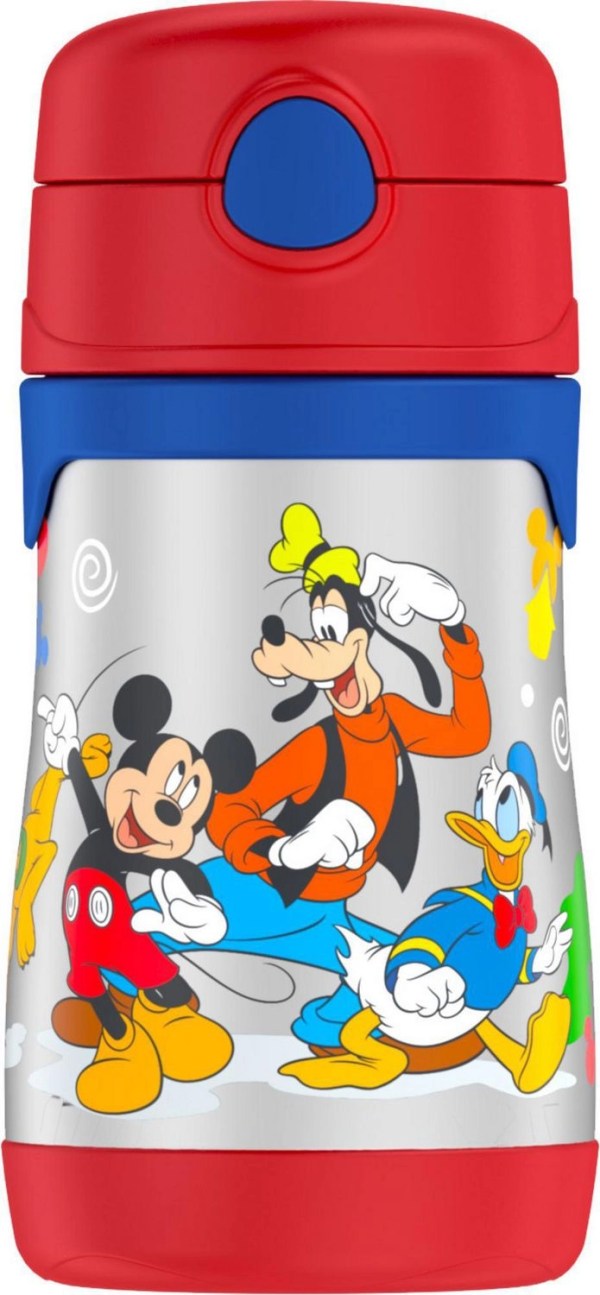 OThermos Kids Vacuum Insulated 10 Oz Straw Bottle, Mickey Mouse - CTC Health