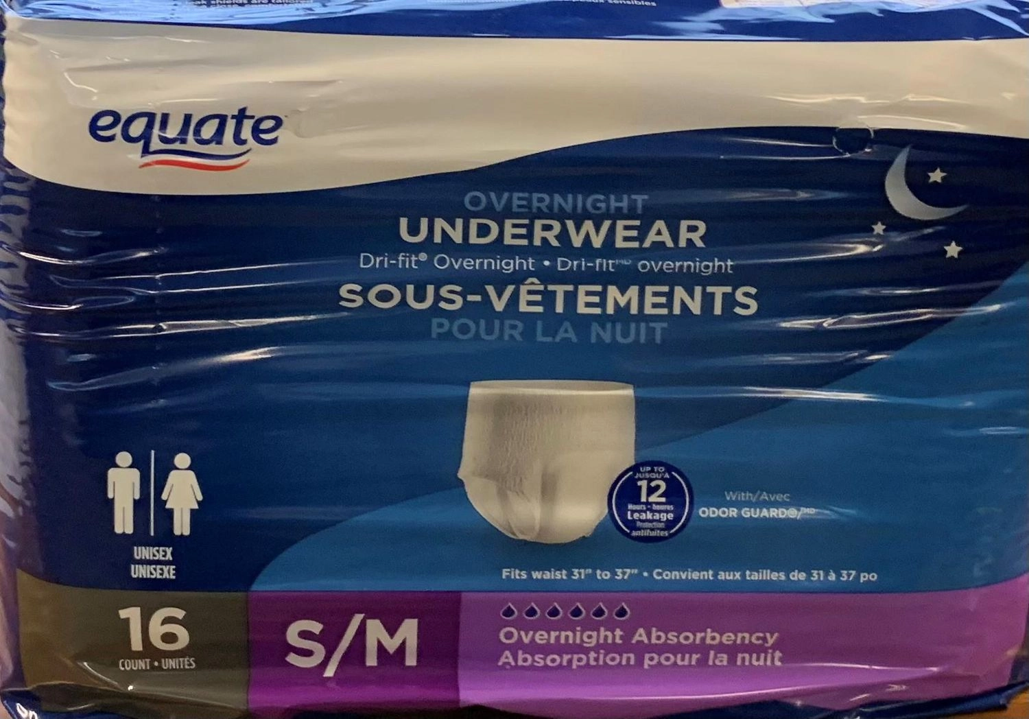 Equate Overnight Underwear - CTC Health