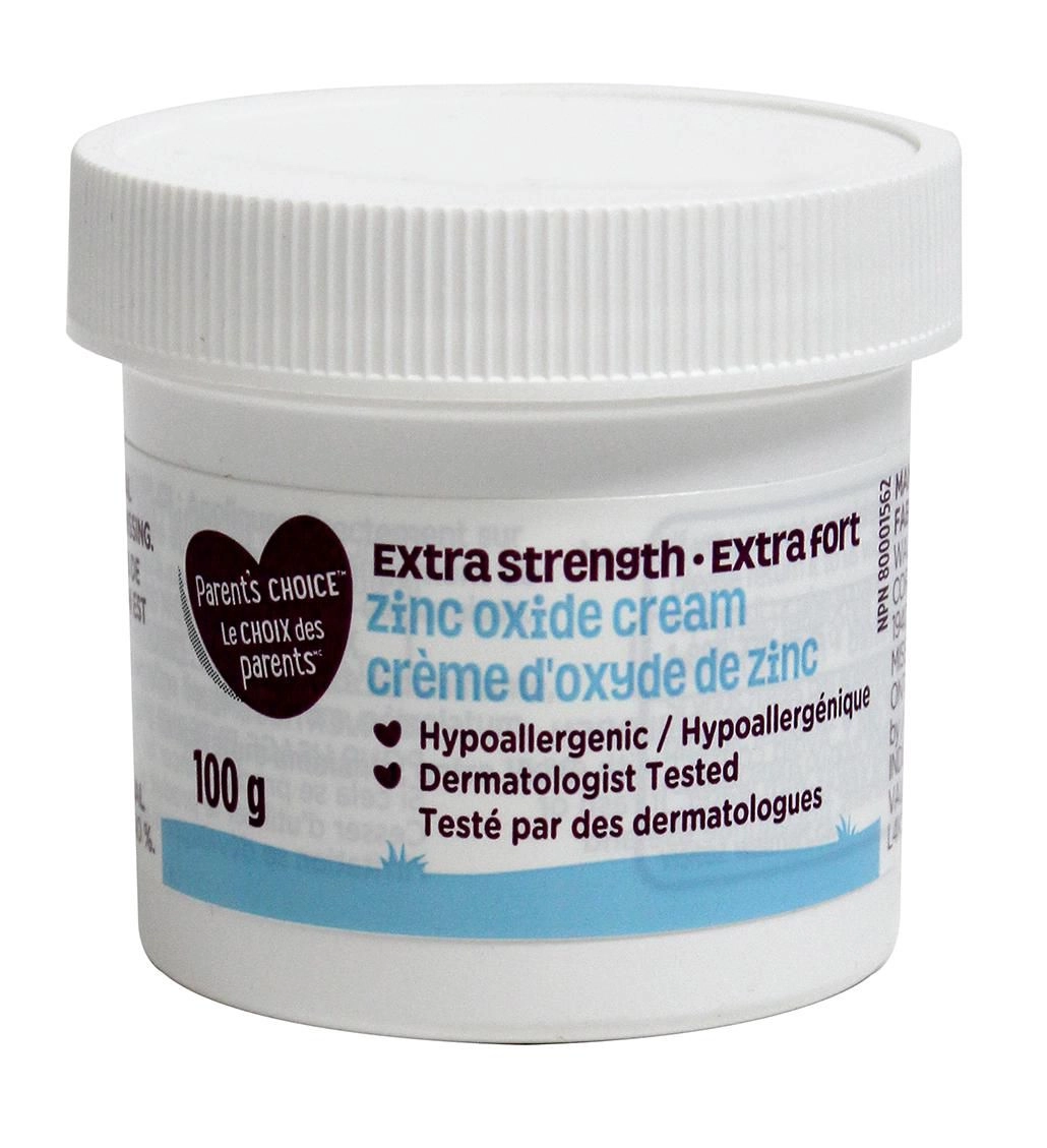 Parent’s Choice Extra Strength Zinc Oxide Cream 100 g - CTC Health